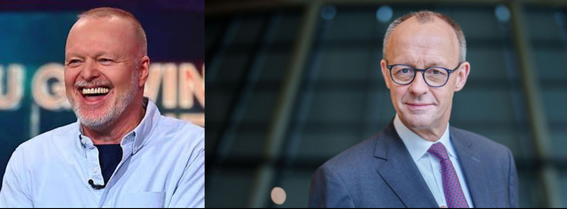 Stefan Raab macht Friedrich Merz zum Rave-Star